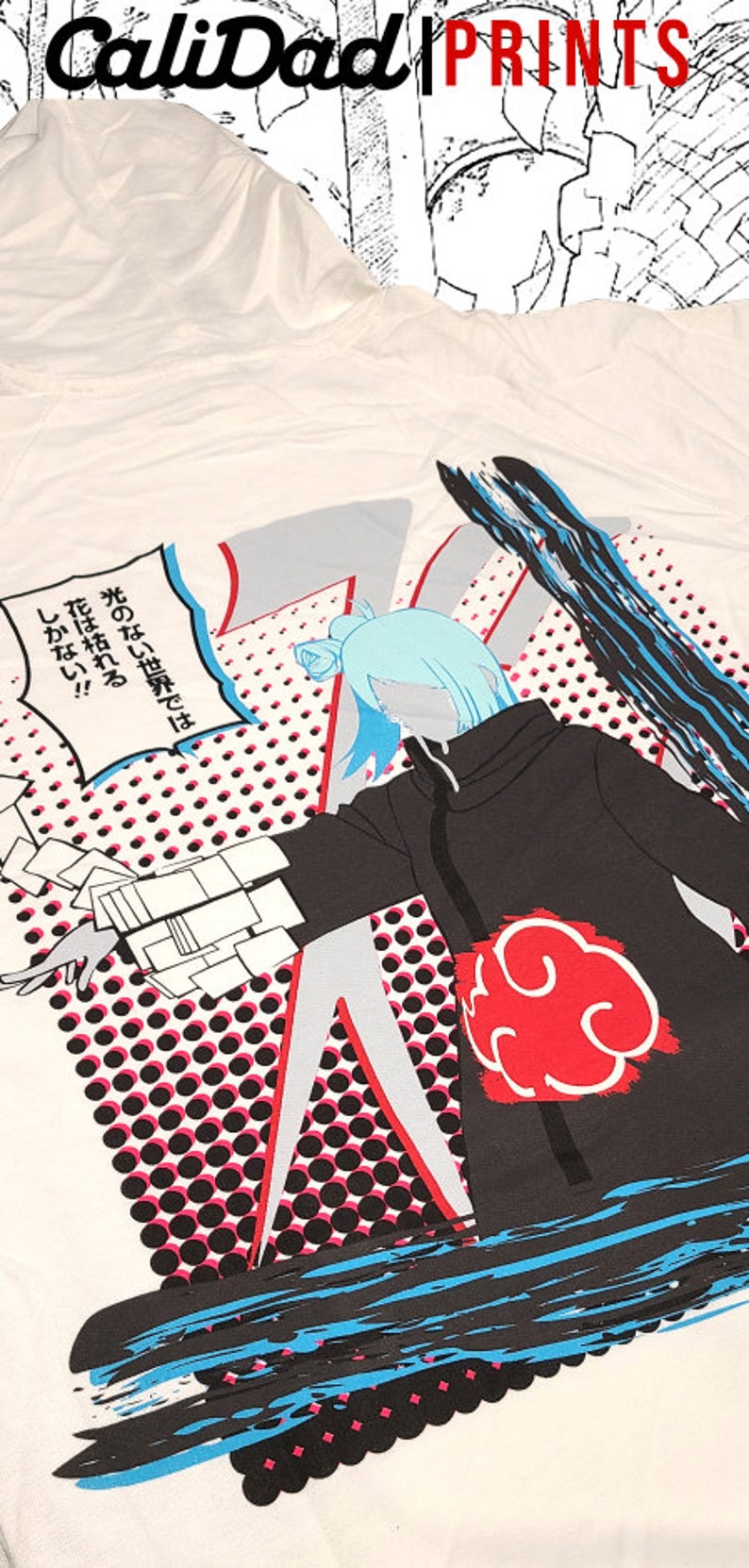 Limited Print Run! Anime Fan Art Screenprint Hoodie. Calidad Prints ...