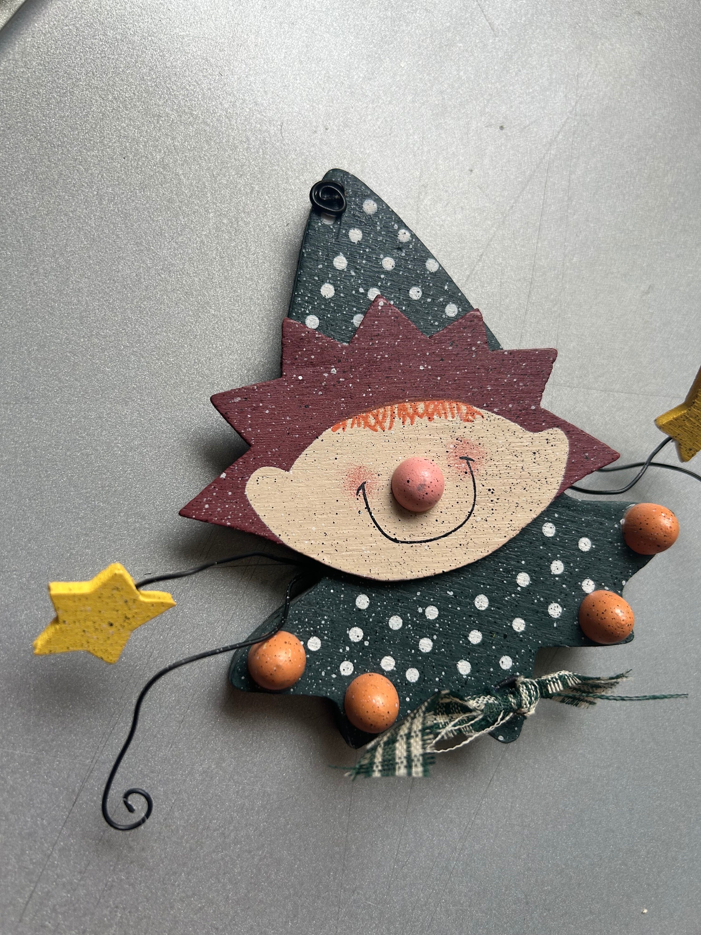 Wooden Elf Magnet - Etsy
