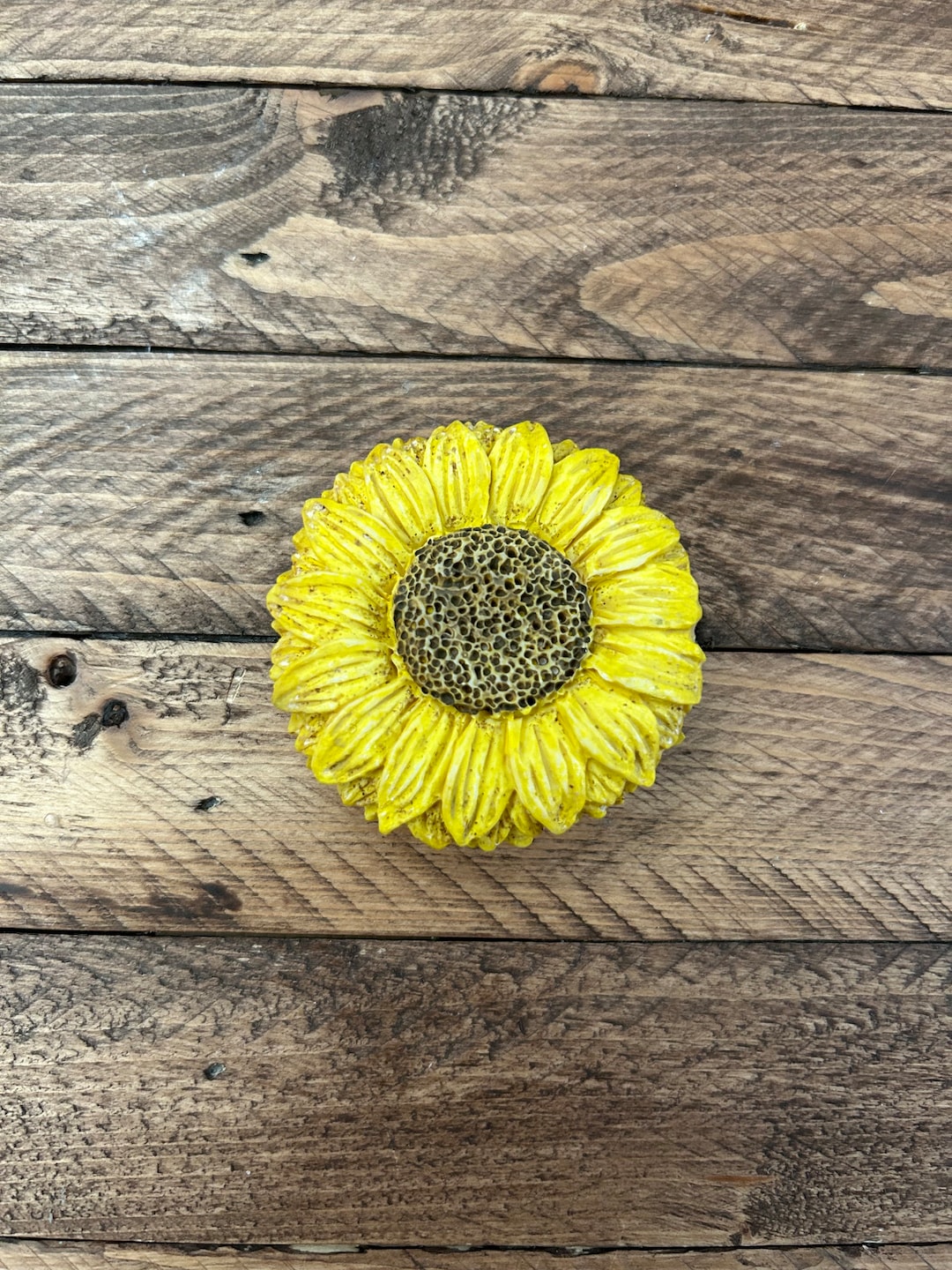 Ceramic Sunflower Magnet - Etsy
