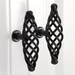 Parede // Black Bird Cage Knobs and Handle Pulls. Hardware for Cabinets ...