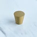 Svedala // Contemporary Solid Brass Cone Knobs - Modern Contemporary ...