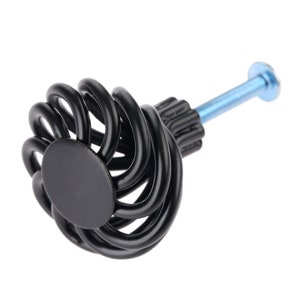 Parede // Black Bird Cage Knobs and Handle Pulls. Hardware for Cabinets ...