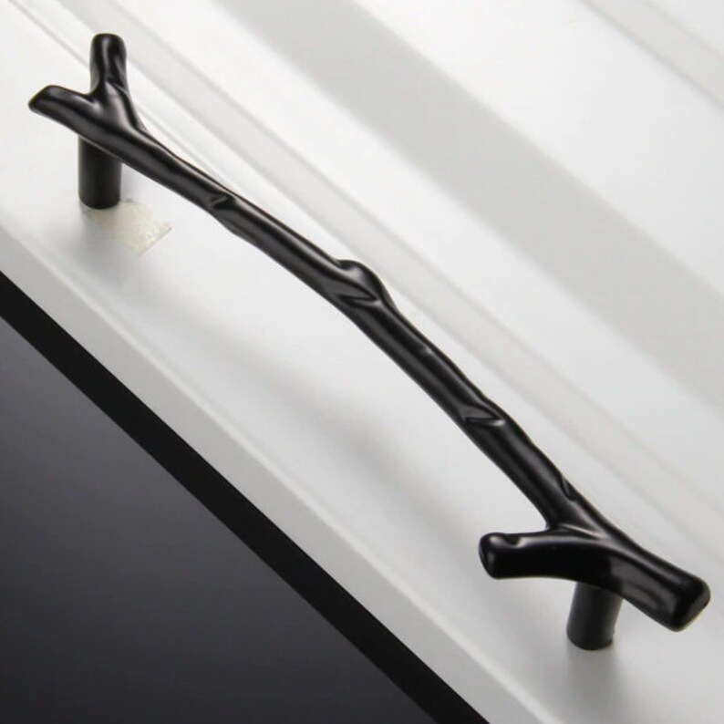 Verwood // Black Tree Branch Handle Pulls Hardware for | Etsy