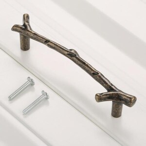 Verwood // Antique Bronze Tree Branch Handle Pulls Hardware for ...