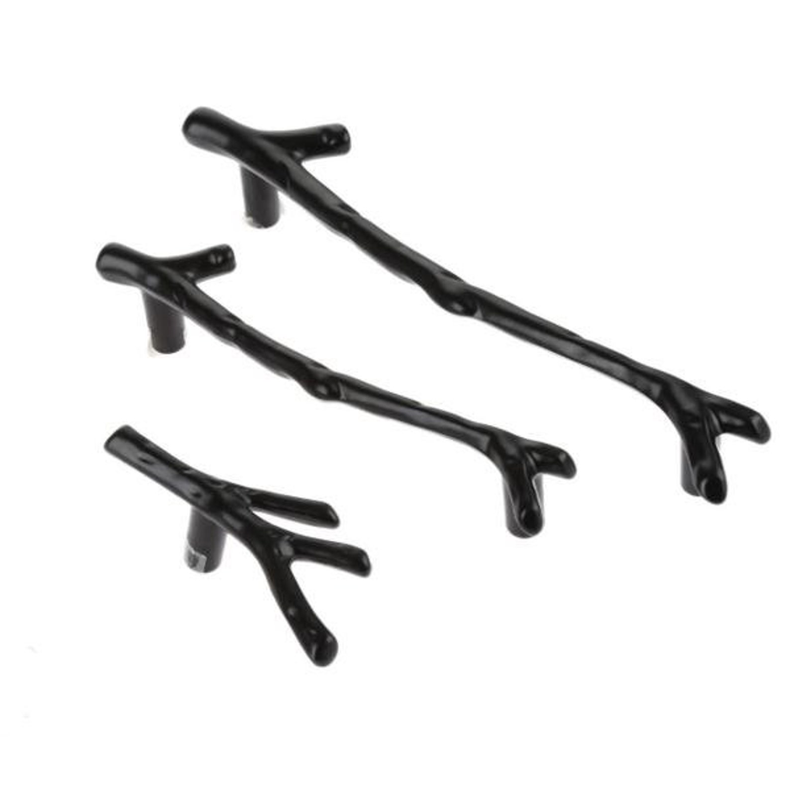 Verwood // Black Tree Branch Handle Pulls Hardware for | Etsy