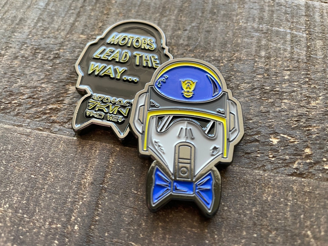 Motors Lead the Way Challenge Coin - Etsy