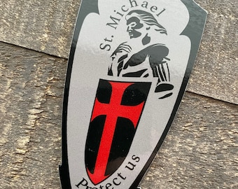 St Michael Sticker | Etsy