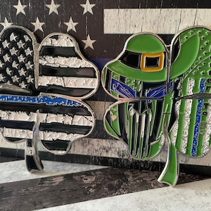 Four Leaf Clover Challenge Coin - Etsy