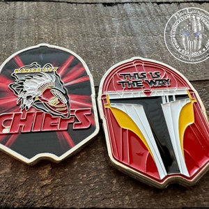 This is the Way Chiefs Challenge Coin - Etsy