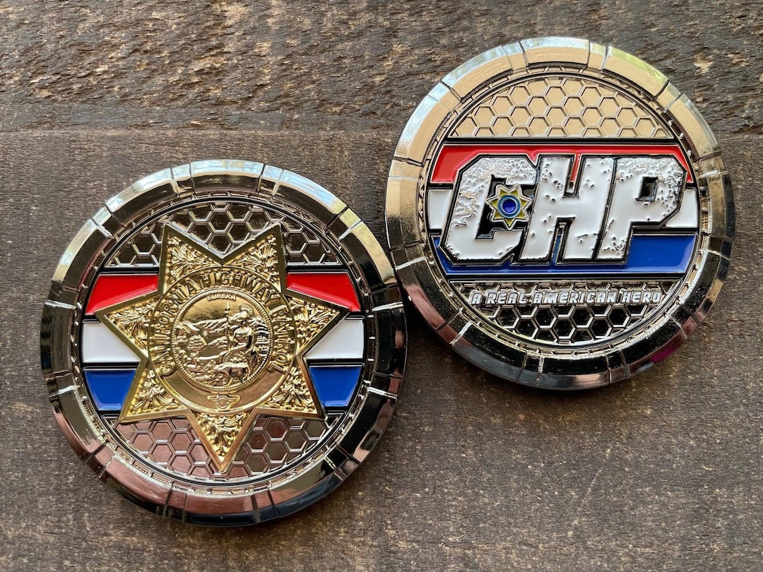 CHP Real American Hero Challenge Coin - Etsy