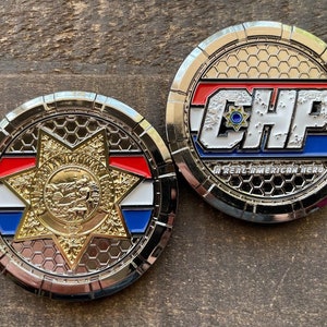 CHP Real American Hero Challenge Coin - Etsy