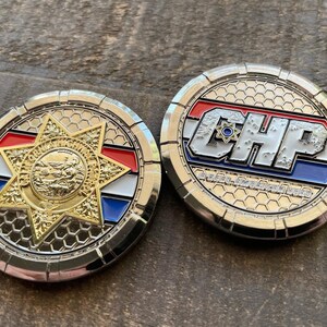 CHP Real American Hero Challenge Coin - Etsy