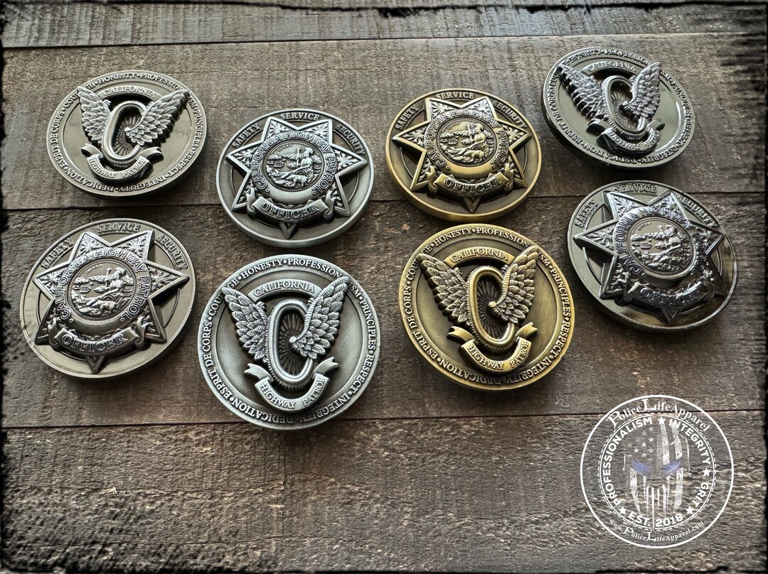 CHP Legacy Challenge Coin - Etsy