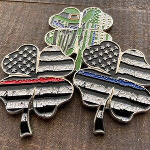 Four Leaf Clover Challenge Coin - Etsy