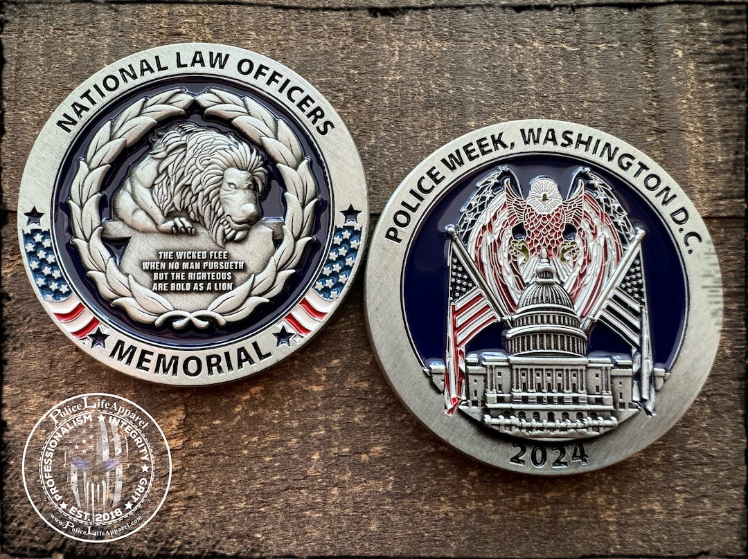 2024 Police Week Challenge Coin - Etsy