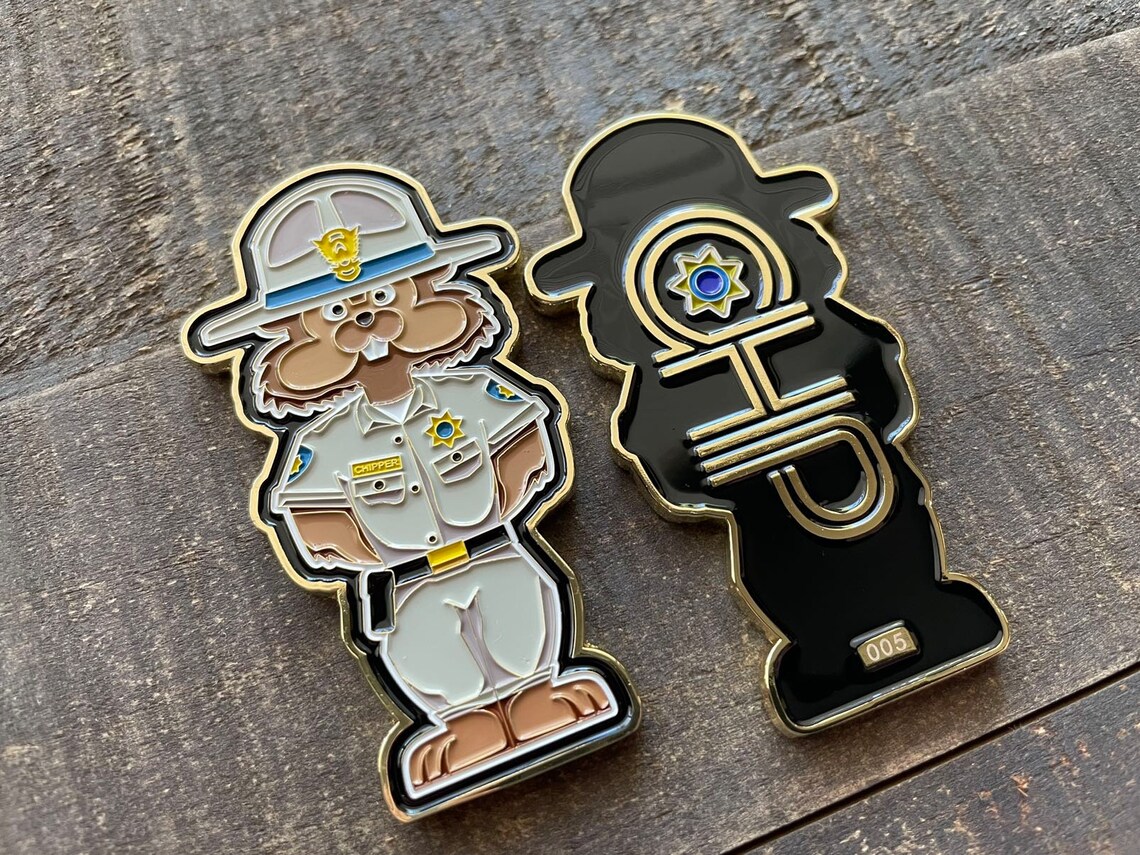CHP Chipper Challenge Coin - Etsy