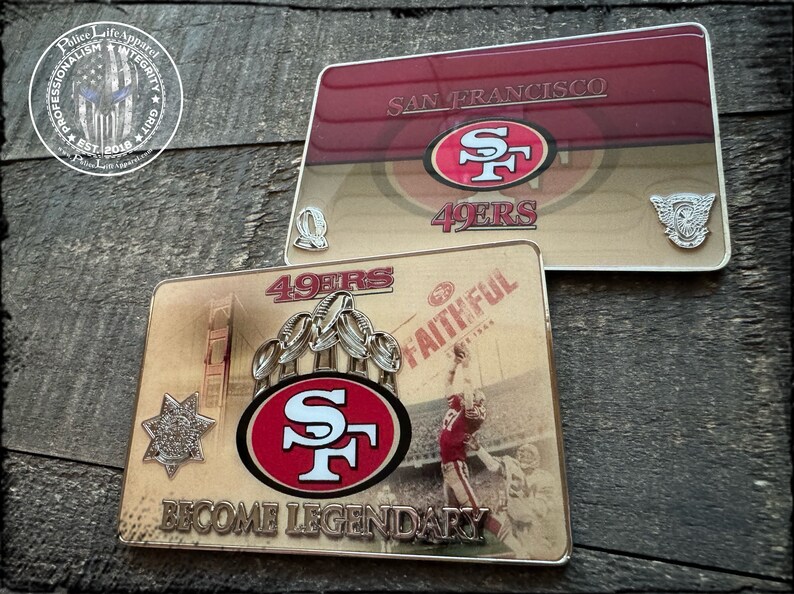 49er Legendary Challenge Coin - Etsy