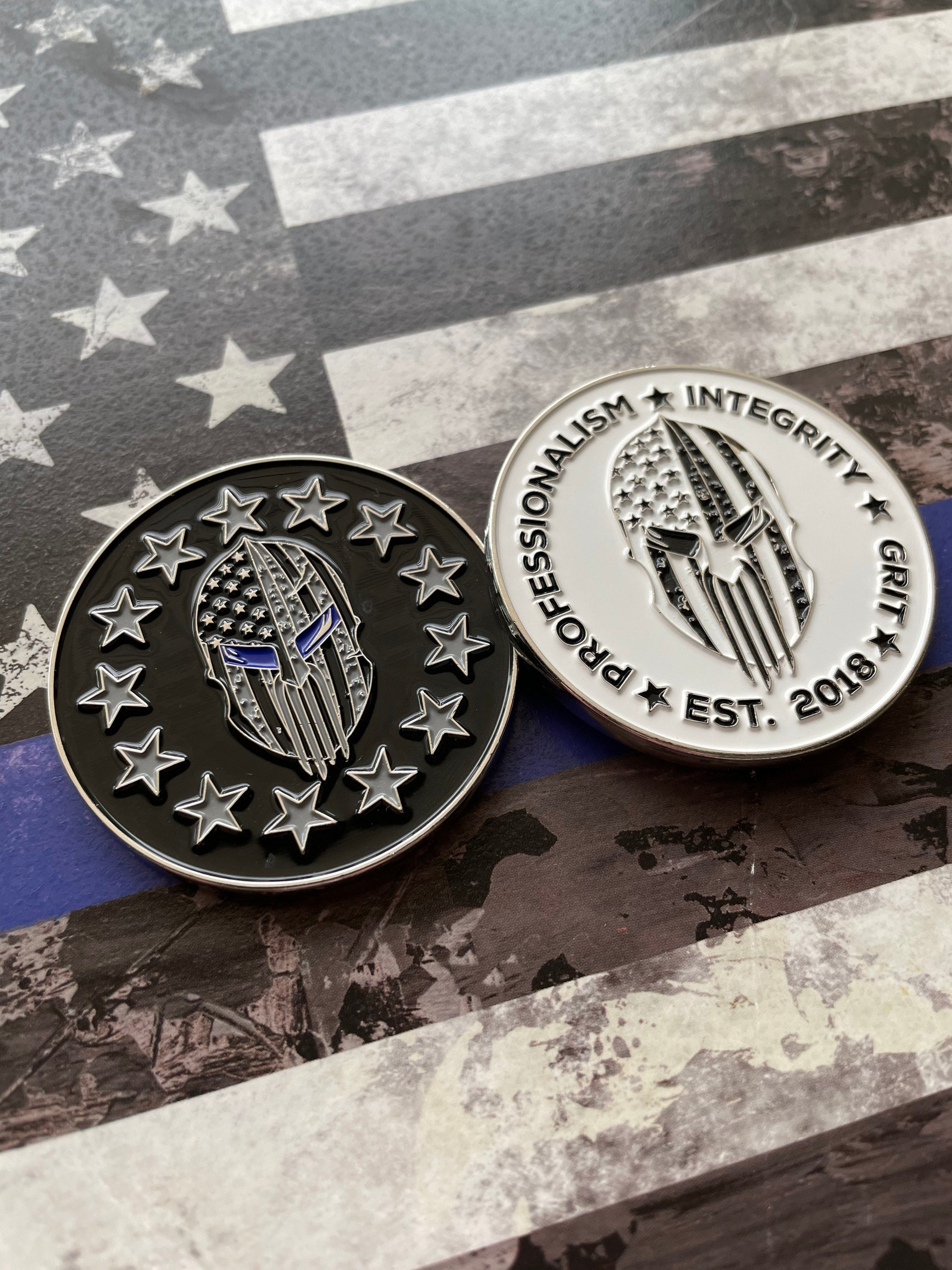 Glow in the Dark PL Challenge Coin - Etsy