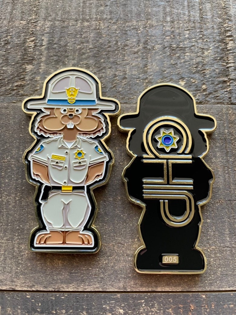 CHP Chipper Challenge Coin - Etsy