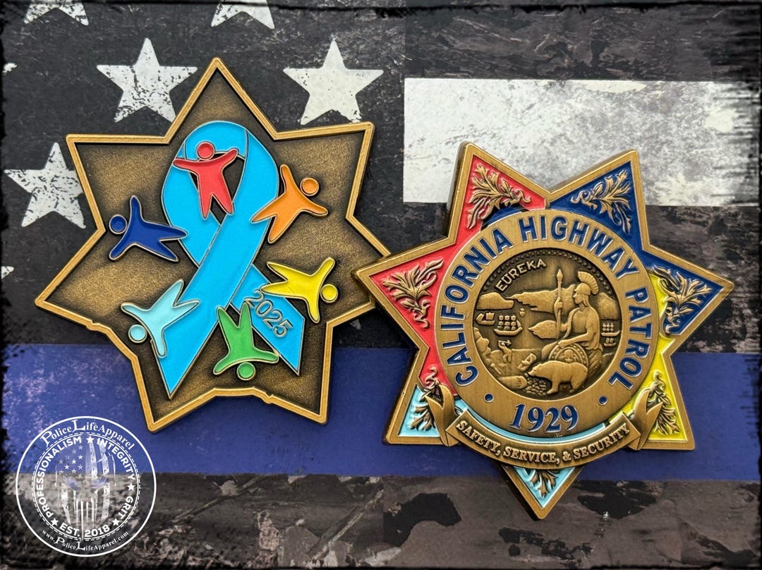 CHP Autism Challenge Coin - Etsy