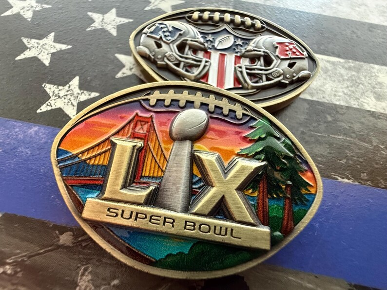 Super Bowl 60 Challenge Coin - Etsy