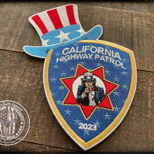 July the 4th independence Day 2023 CHP Patch - Etsy