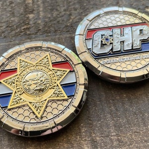 CHP Real American Hero Challenge Coin - Etsy