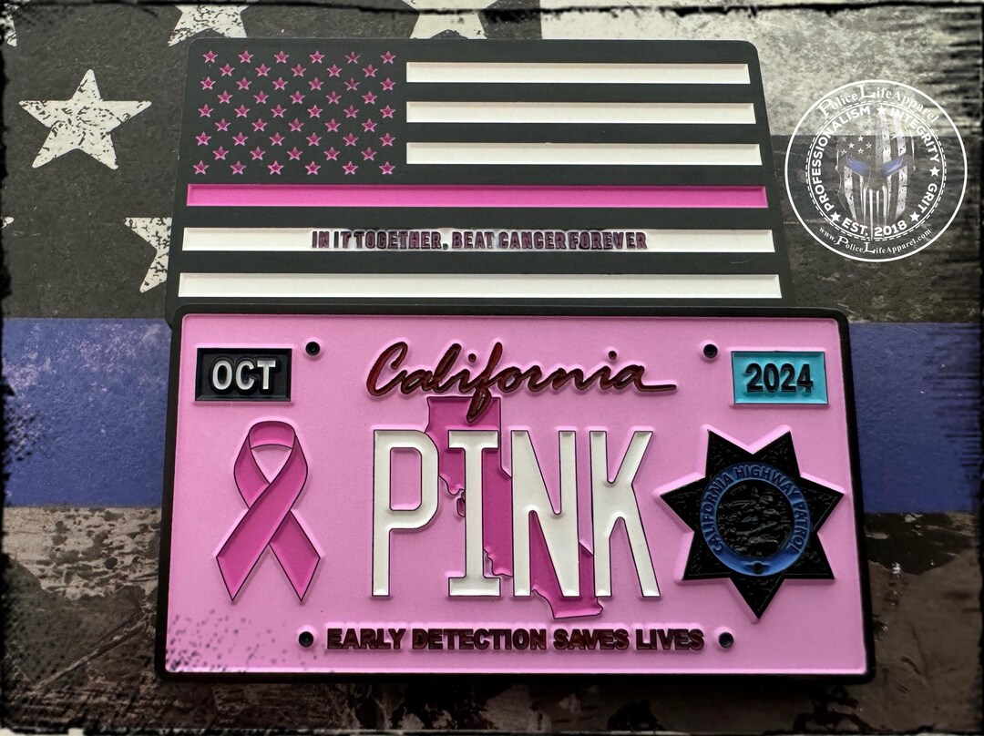 2024 Cancer Support License Plate Challenge Coin - Etsy