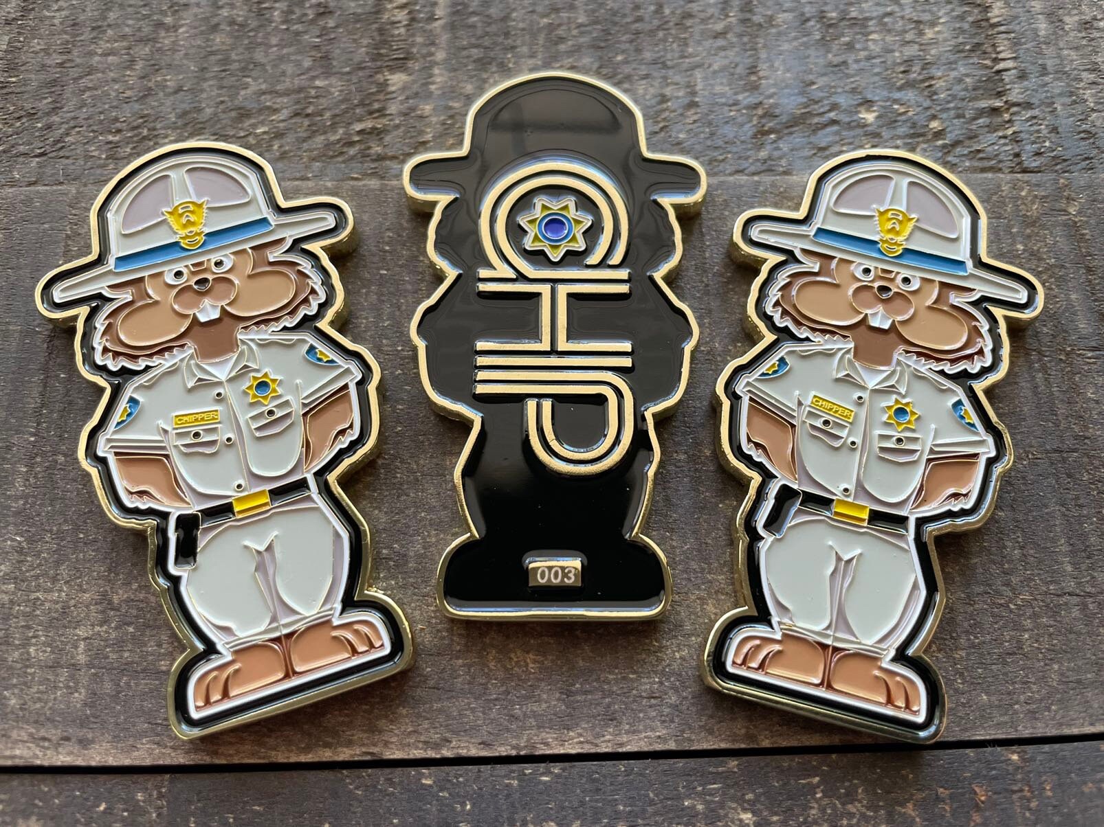CHP Chipper Challenge Coin - Etsy