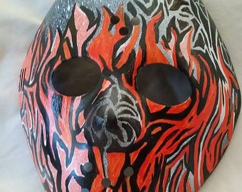 Fire mask | Etsy