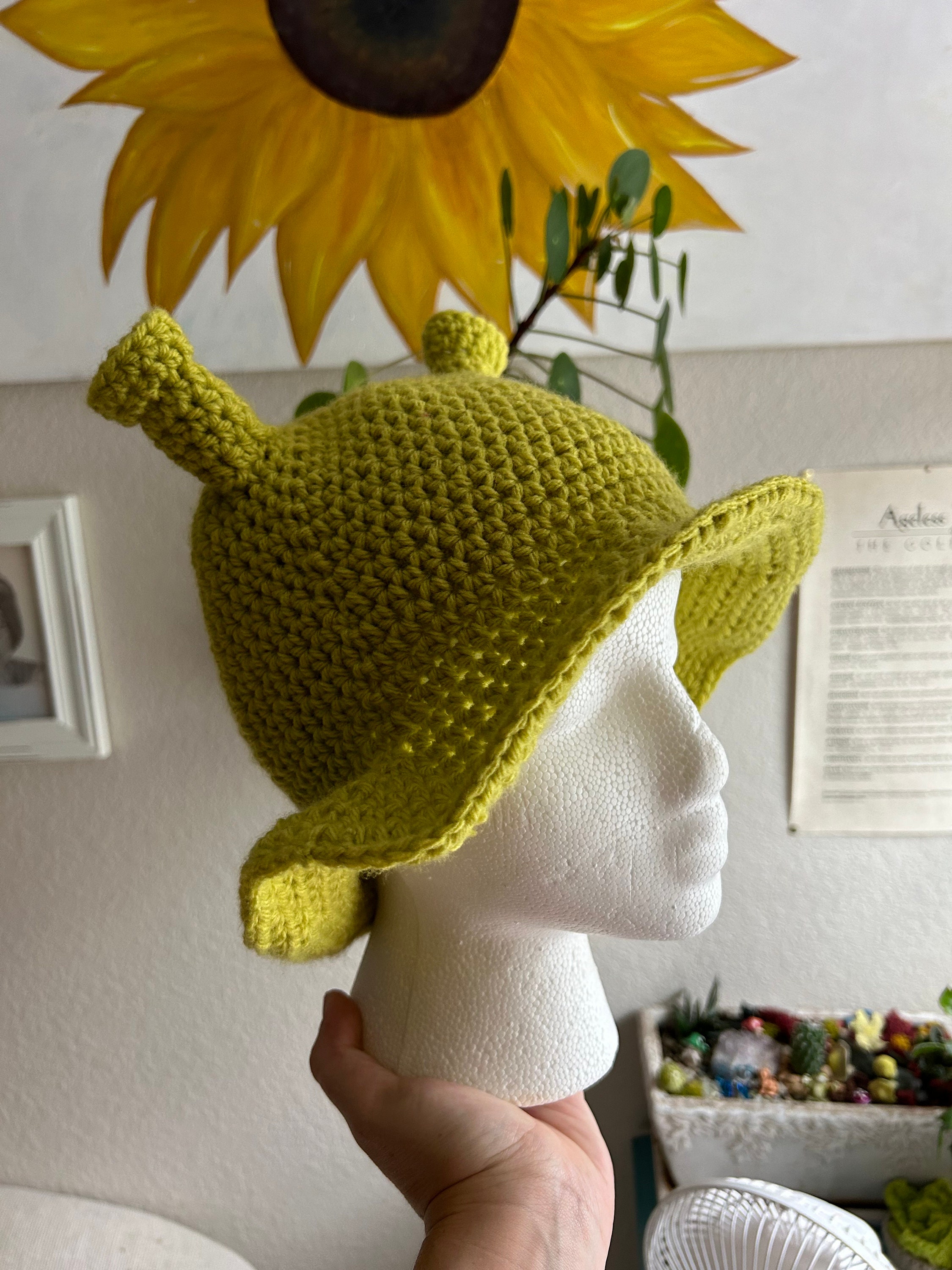 Shrek Ears Bucket Hat - Etsy