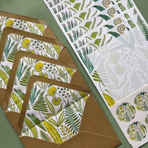 Ferns, Letter Writing Set, Stationery Set, Gift Set, Botanical - Etsy