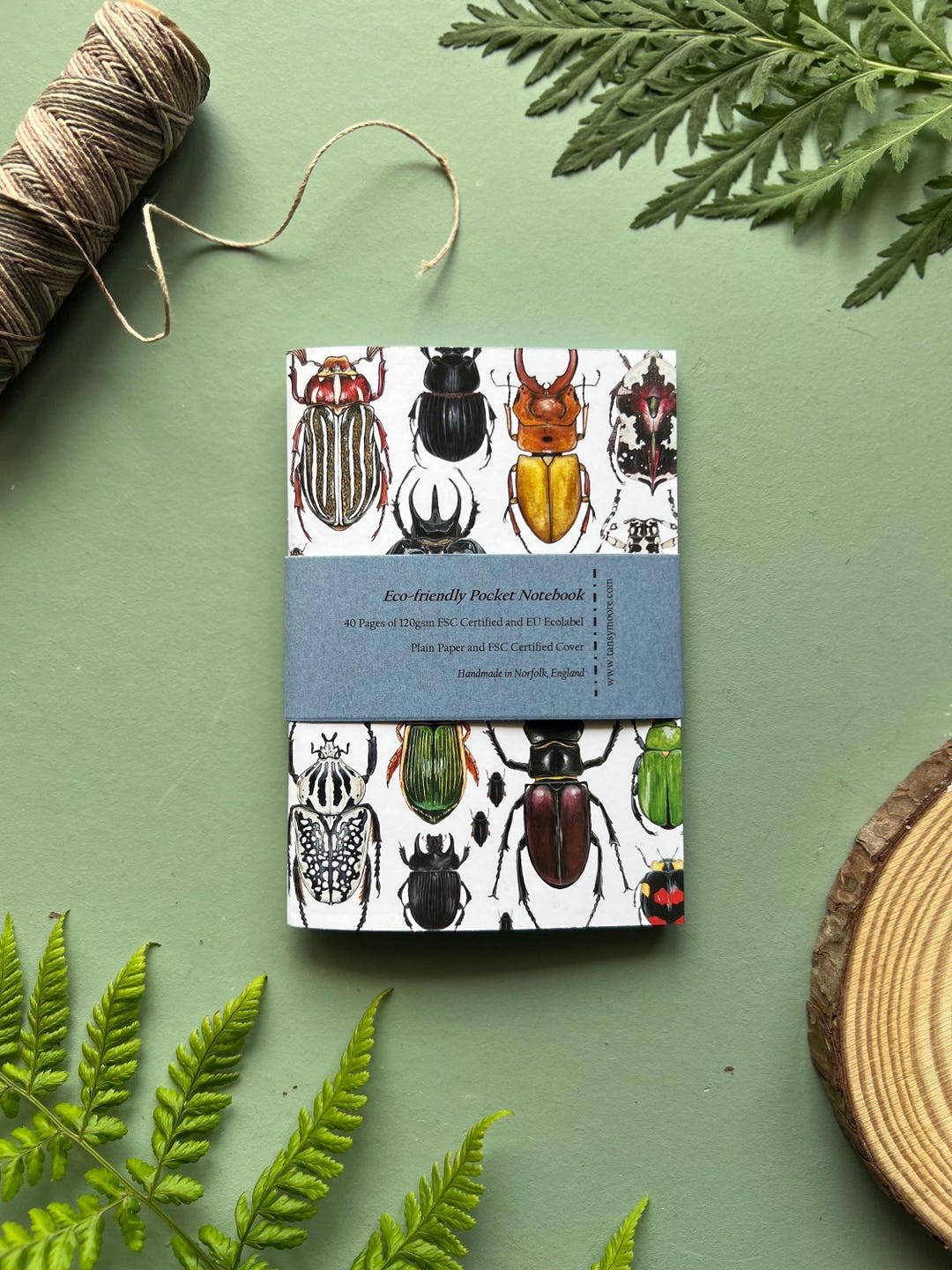Handmade Beetles Notebooks, A6 Notebook, Sketchbook, Wildlife, Nature ...