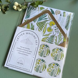 Ferns, Letter Writing Set, Stationery Set, Gift Set, Botanical - Etsy