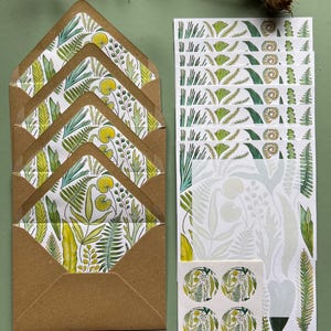 Ferns, Letter Writing Set, Stationery Set, Gift Set, Botanical - Etsy