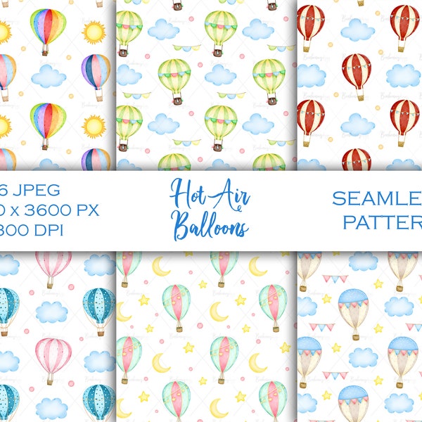 Air Balloon Digital - Etsy