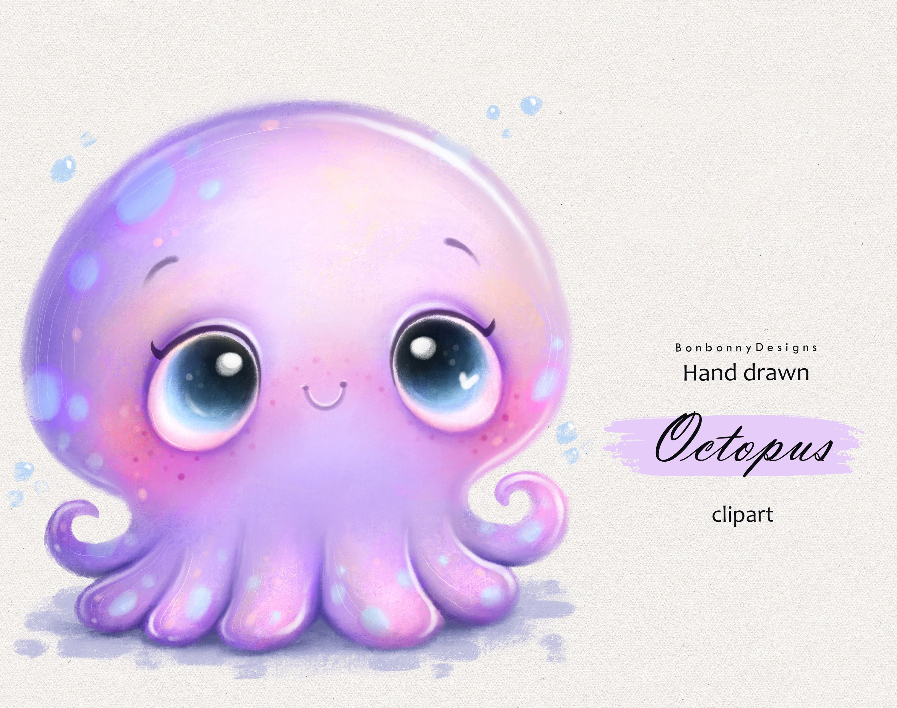 Small Octopus Clipart