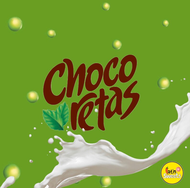 Ricolino Chocoretas Chocolate Mint - Etsy