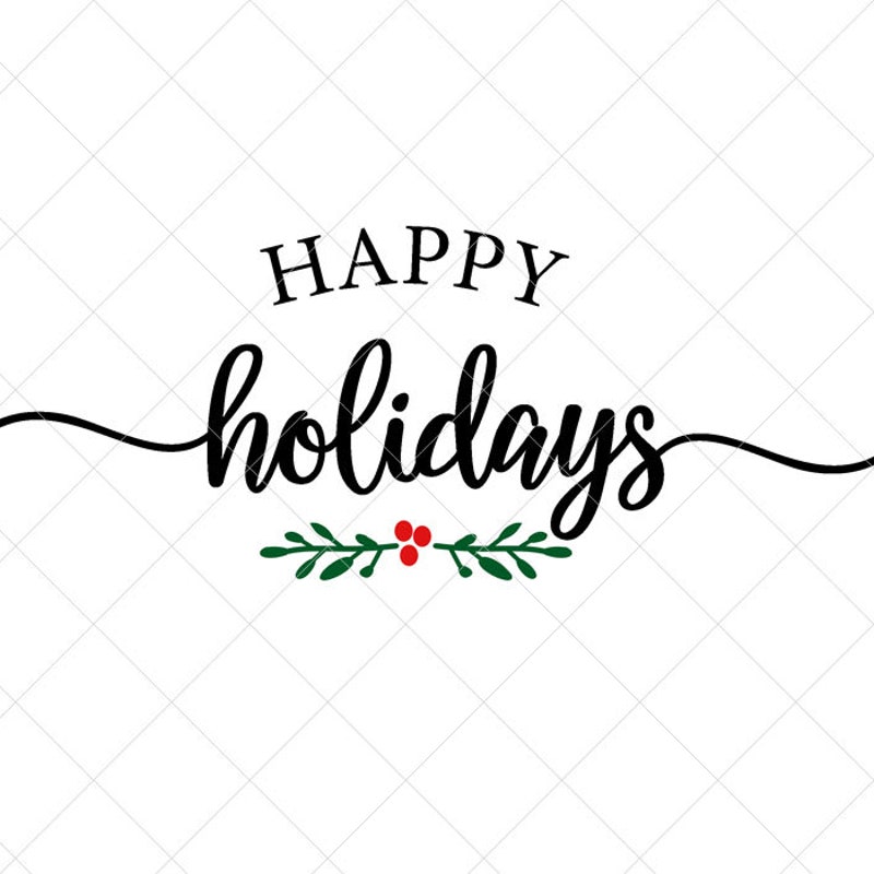 Holiday Svg - Etsy