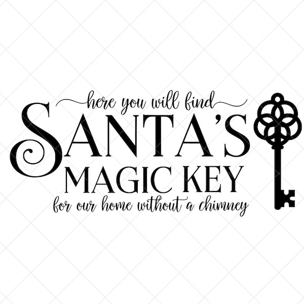 Santas Magic Key - Etsy
