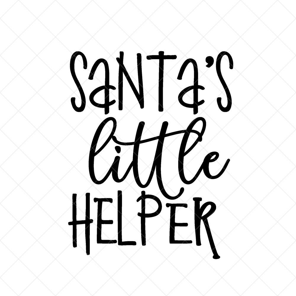 Santa's Little Helper SVG Baby SVG Boy SVG Holiday Svg - Etsy