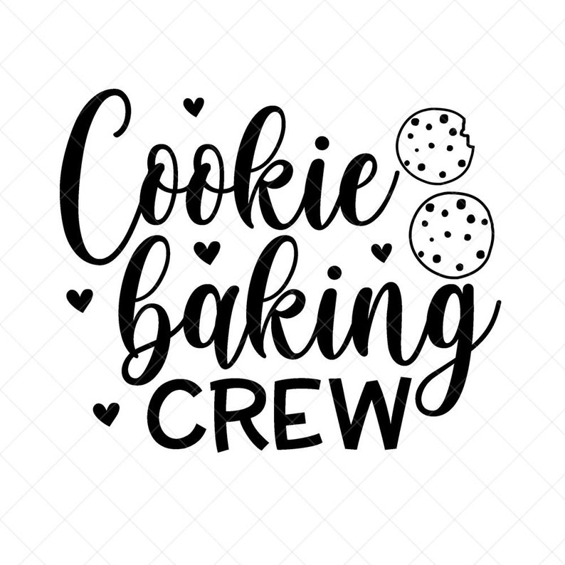 Cookie Baking Crew SVG Baking SVG Holiday Svg Png Eps - Etsy