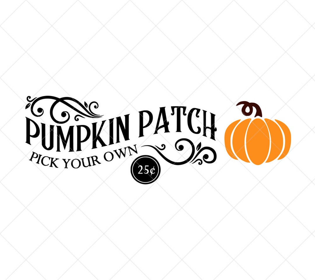 Pumpkin Patch Sign SVG, Sign Svg, Fall SVG, Thanksgiving SVG, Png, Eps ...