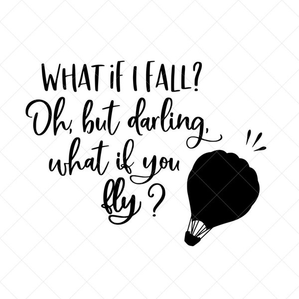 Oh but What If You Fly Print - Etsy