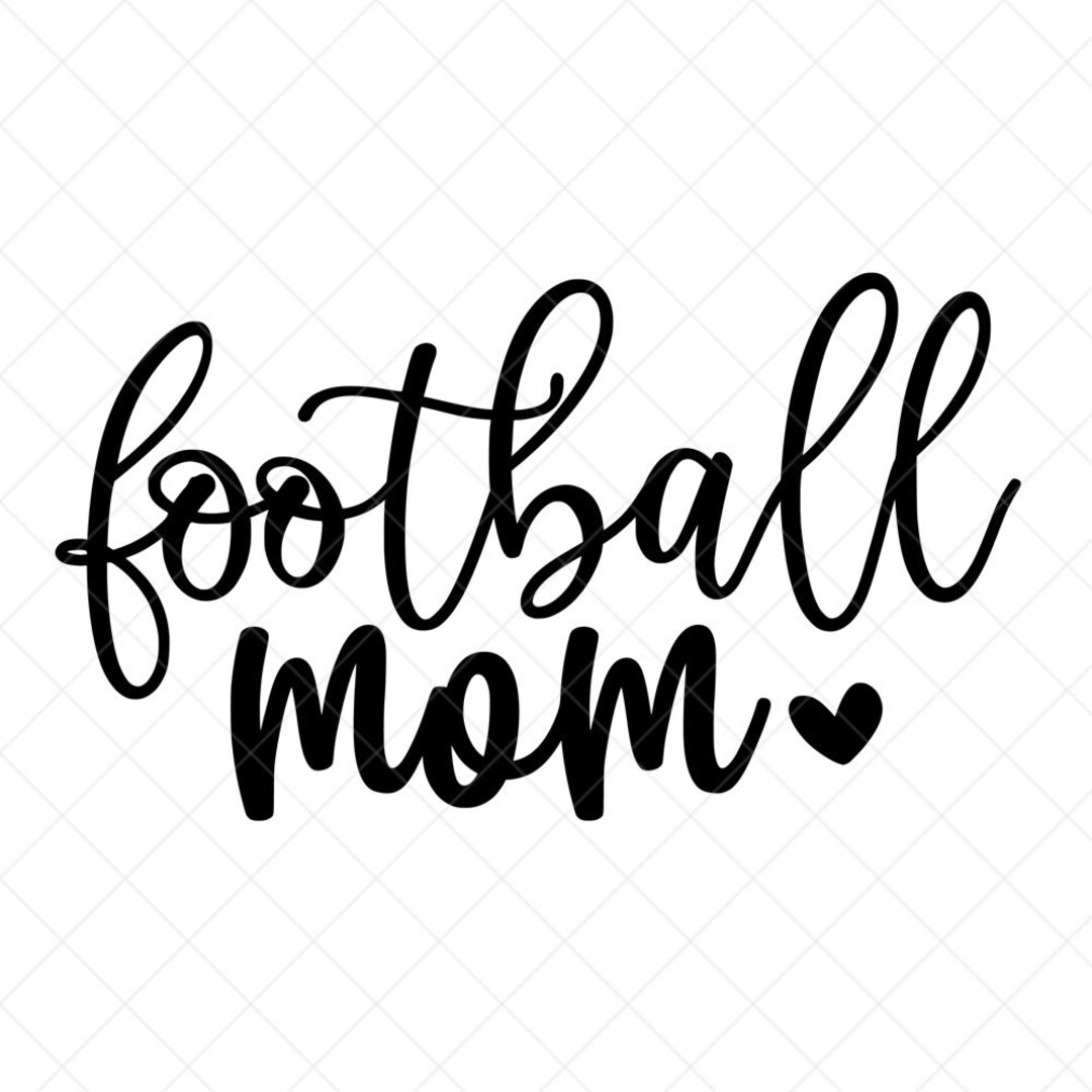 Football Mom SVG Mother SVG Sports Mama SVG Png Eps Dxf - Etsy