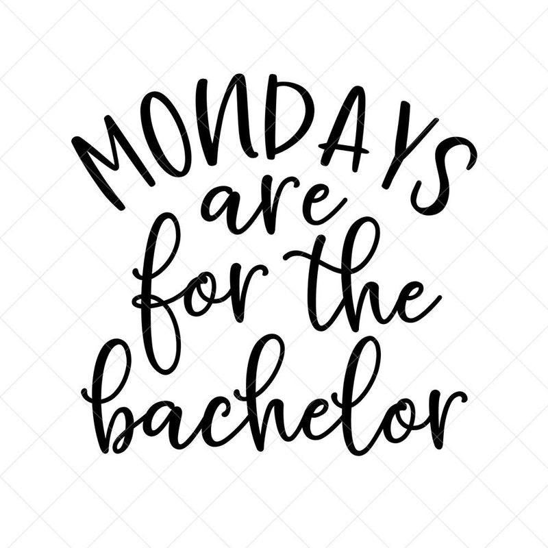 The Bachelor Svg - Etsy