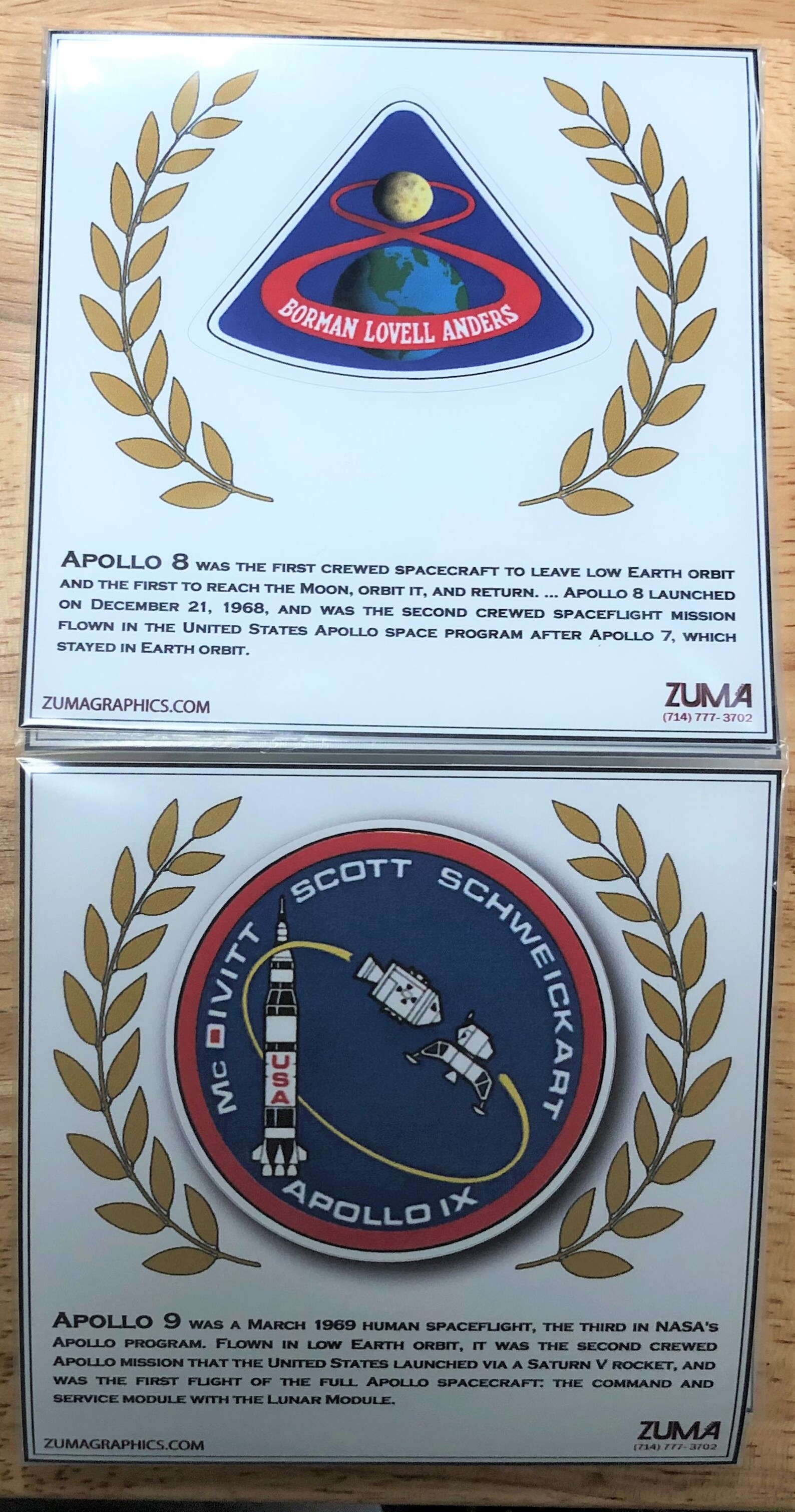 14 NASA Apollo Mission Sticker Decals Collector's Edition - Etsy