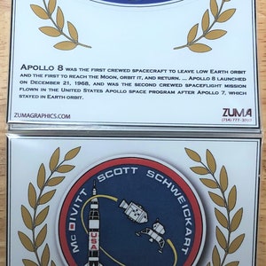 14 NASA Apollo Mission Sticker Decals Collector's Edition - Etsy