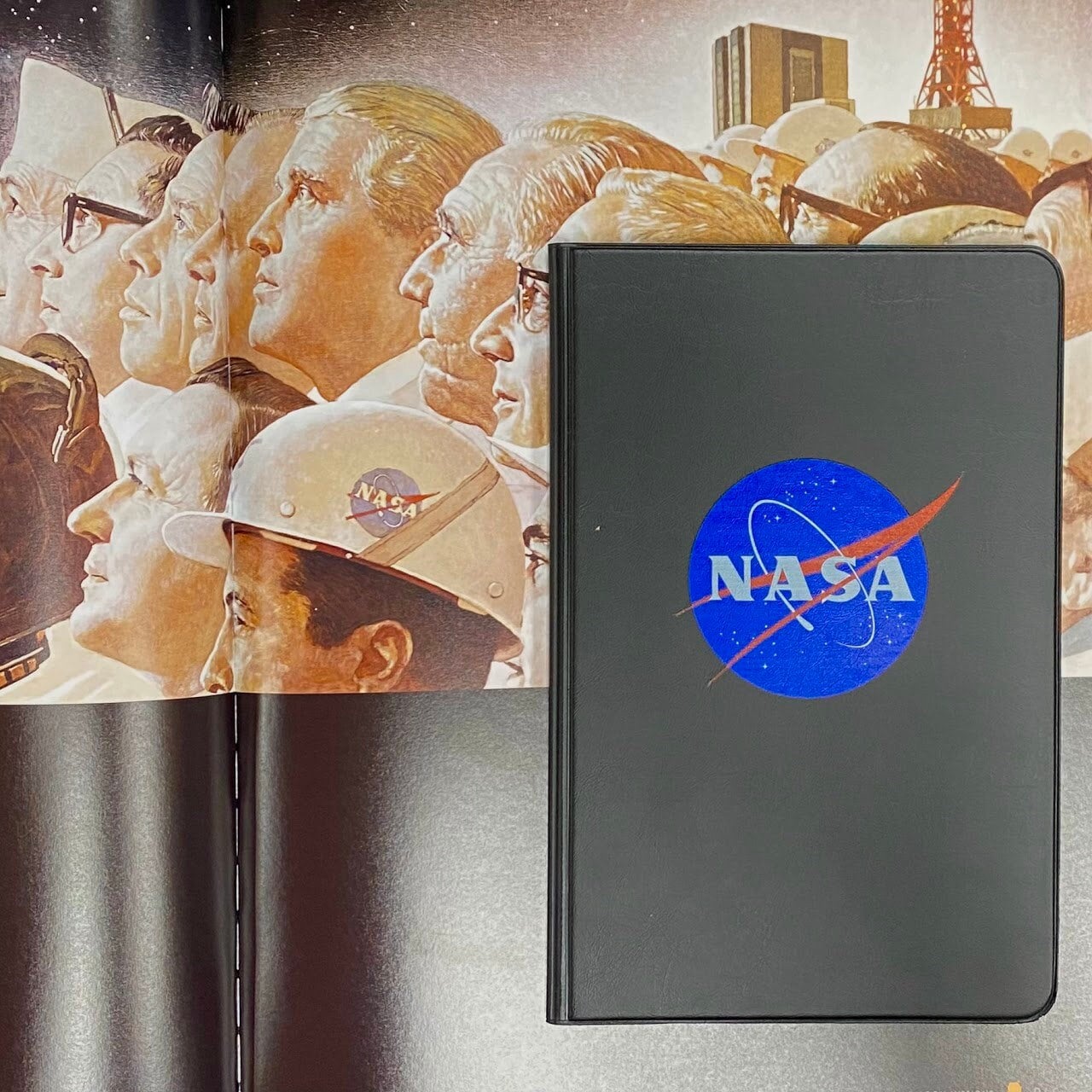 NASA Logo Flight Folio Includes 5 X 7 Notepad - Etsy