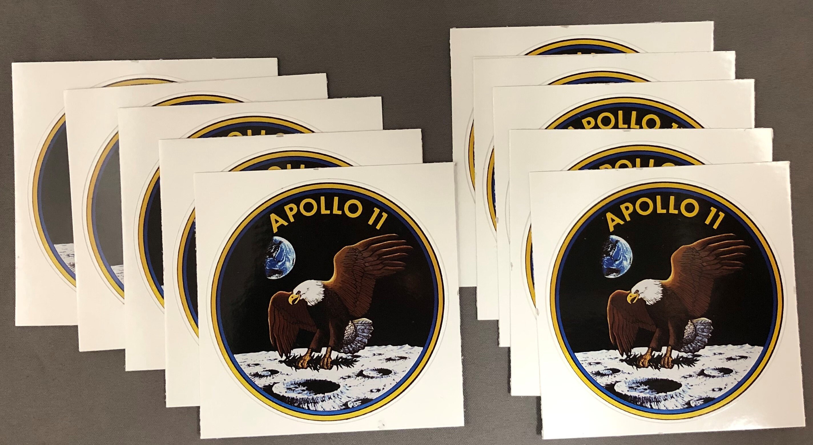 Apollo 11 Collectors Edition / Apollo11 Sticker Decals (10 Stickers ...